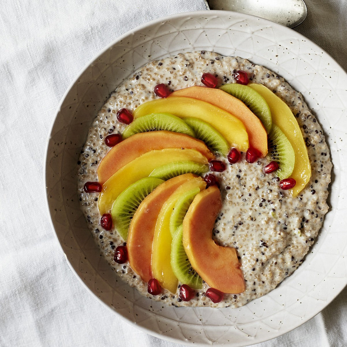 Rainbow Quinoa Coconut Porridge | Merchant Gourmet