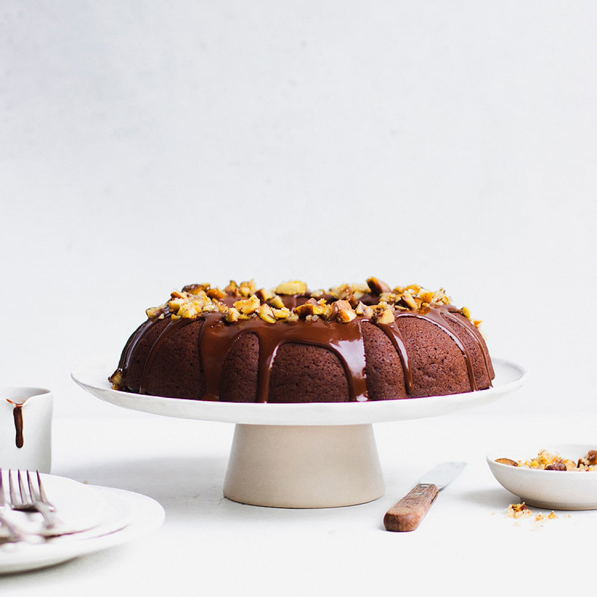 Fudgy Vegan Chocolate Chestnut Cake Recipe | Merchant Gourmet
