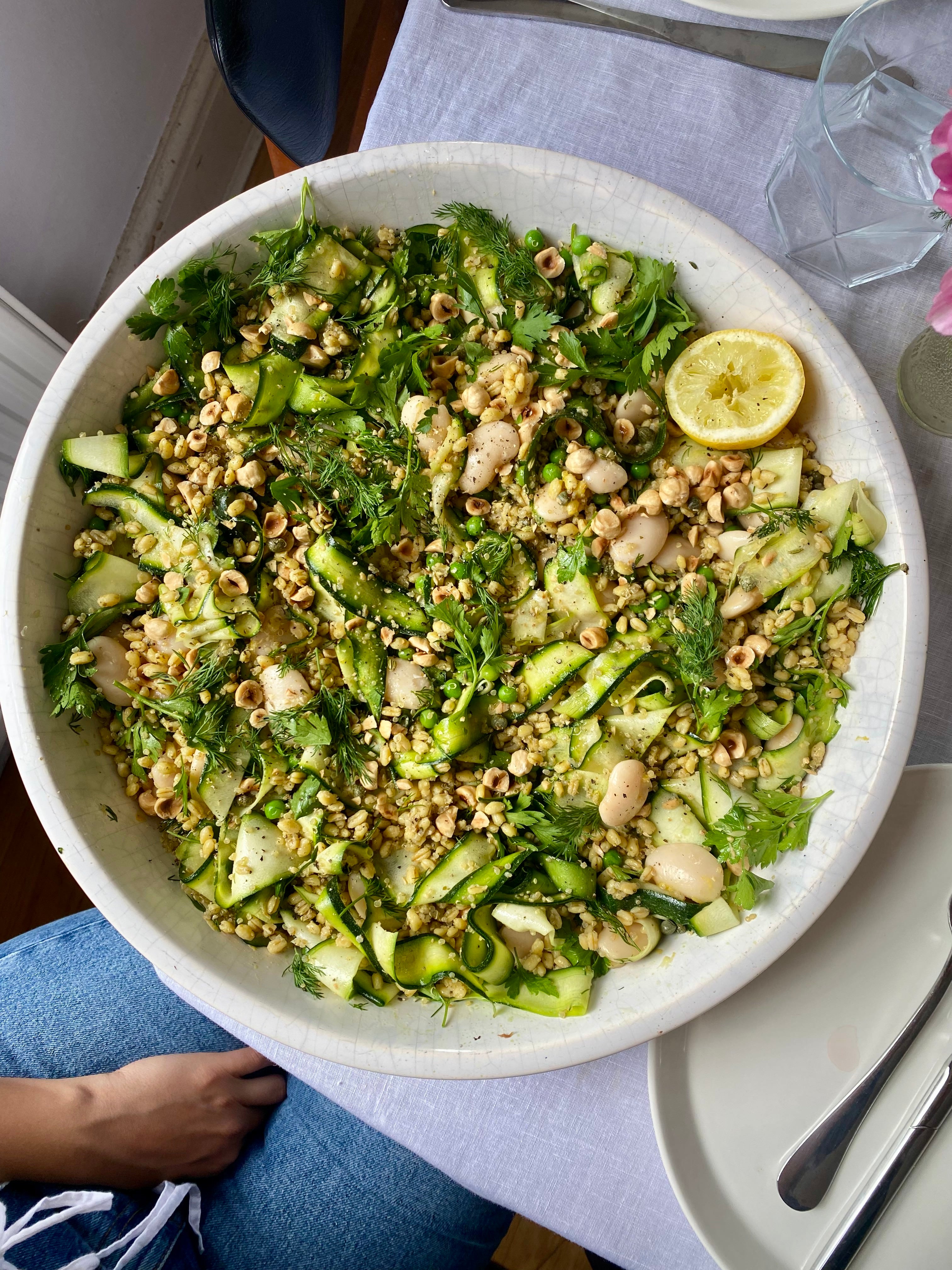 Speedy Courgette & Italian Grains Salad – Merchant Gourmet
