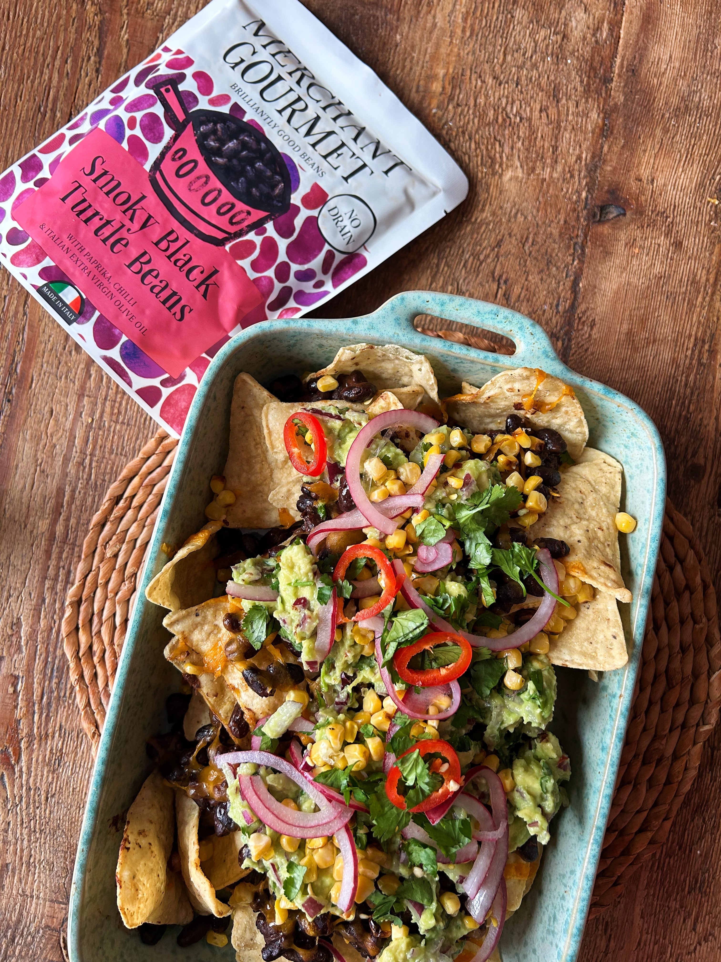 Smoky Black Turtle Bean Loaded Nachos – Merchant Gourmet