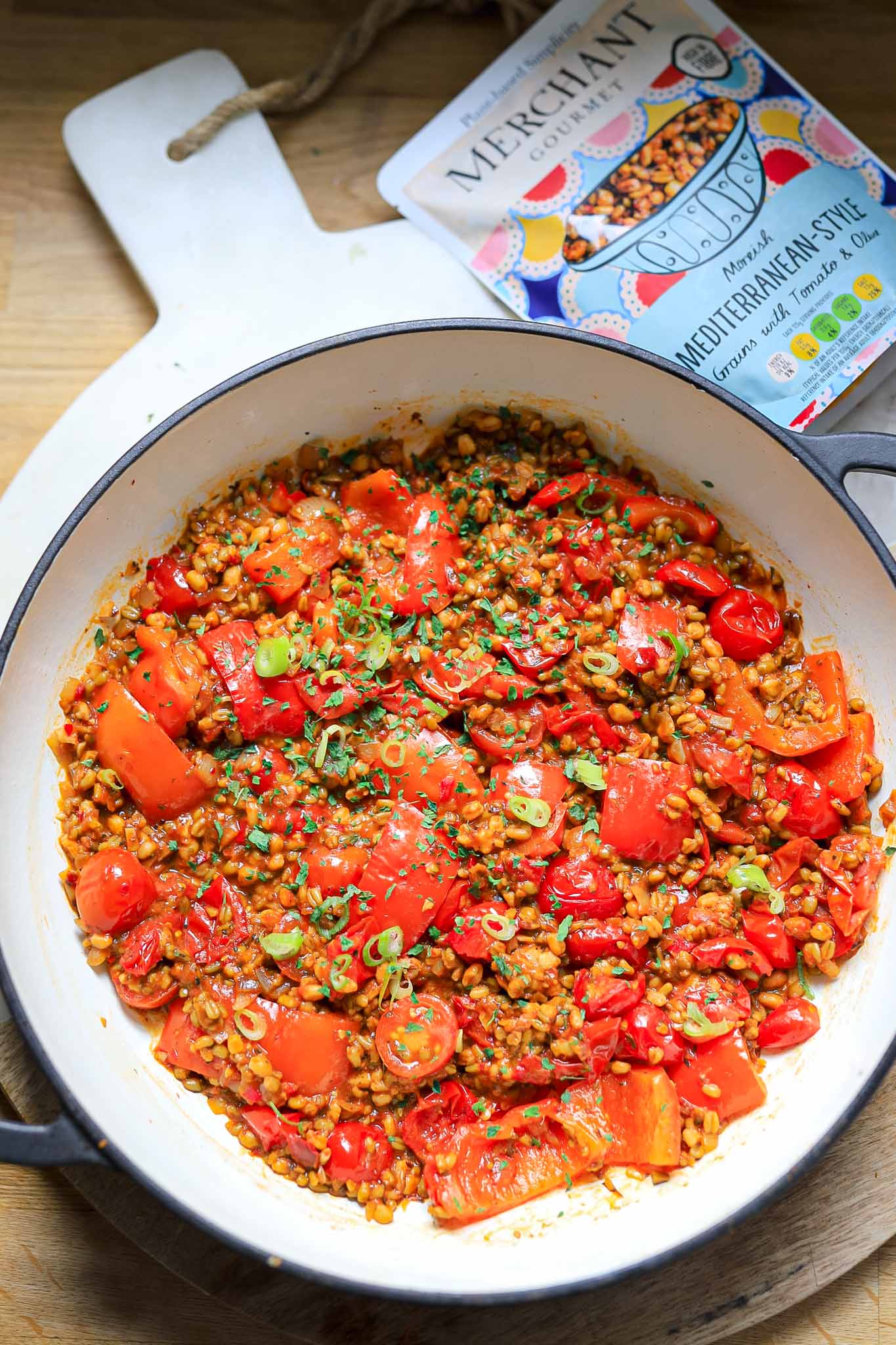One-Pot Tomato & Mediterranean Grains | Merchant Gourmet