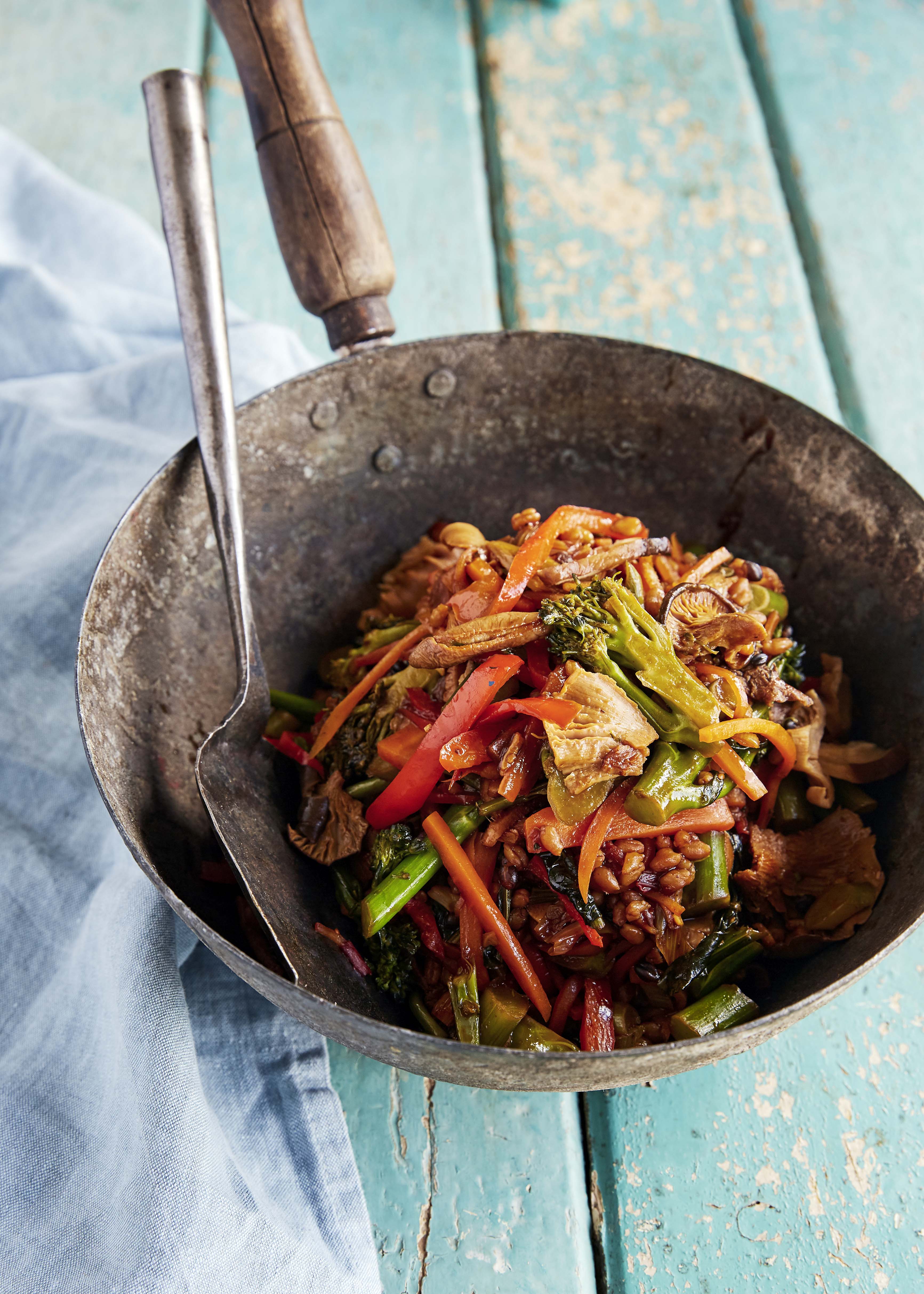 Korean Grains Mushroom Stir Fry | Merchant Gourmet