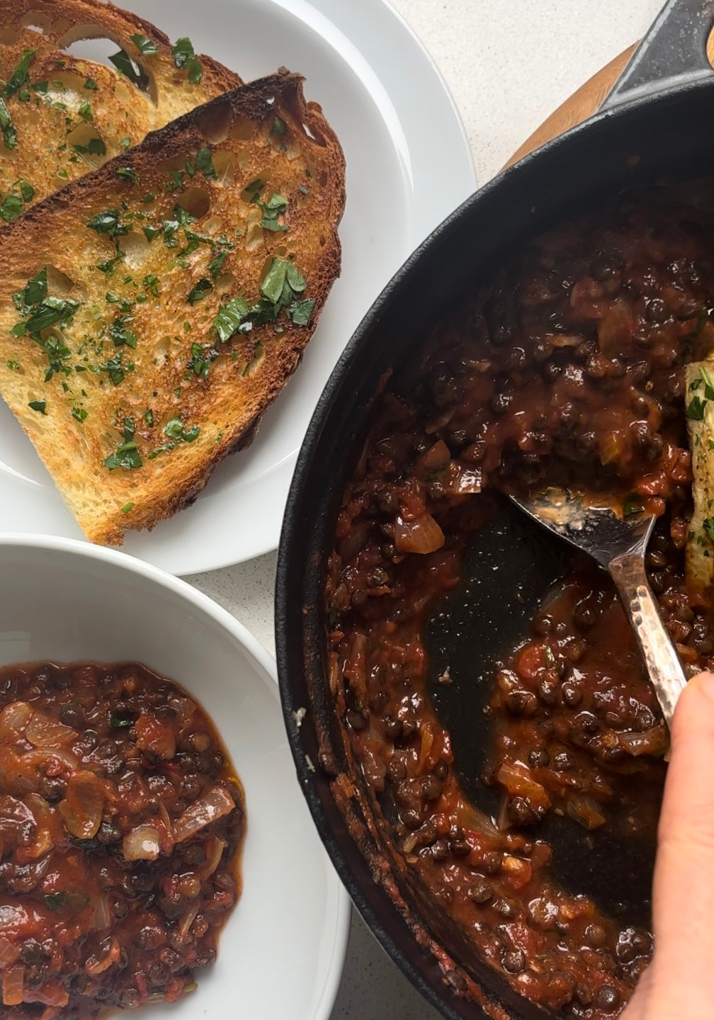Carole’s Lentil & Aubergine Stew | Merchant Gourmet