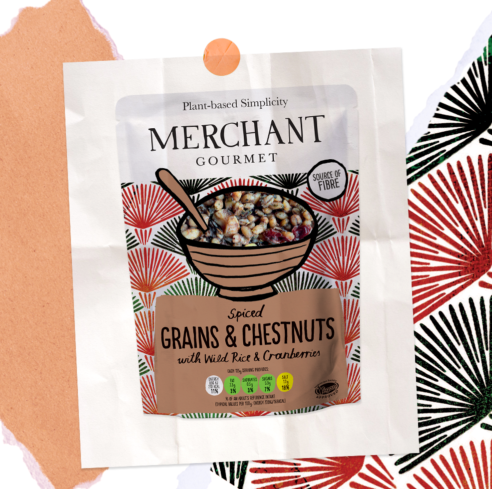 New Limited Edition Spiced Grains & Chestnuts – Merchant Gourmet