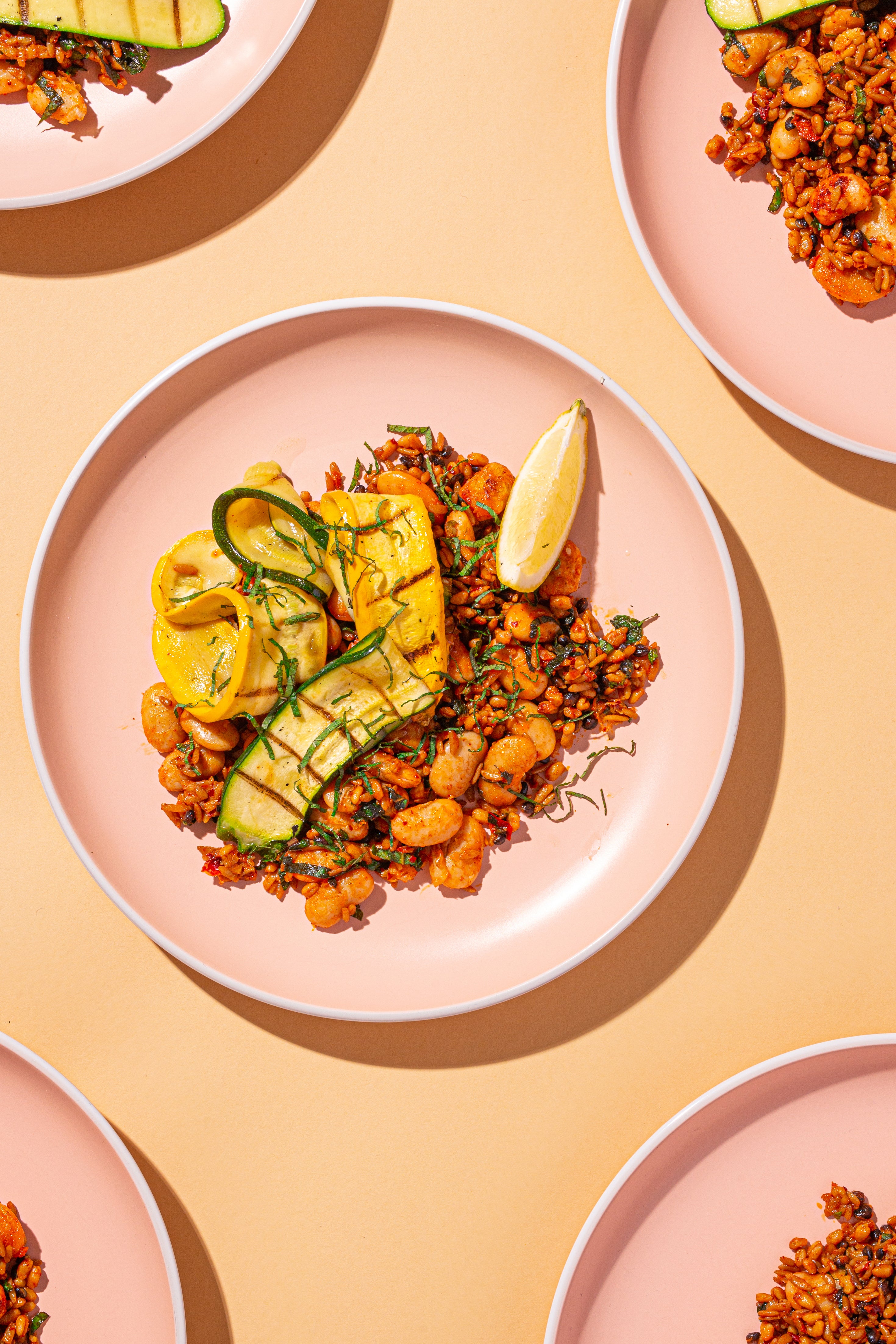 Spanish Grains with Courgette & Butter Beans | Merchant Gourmet