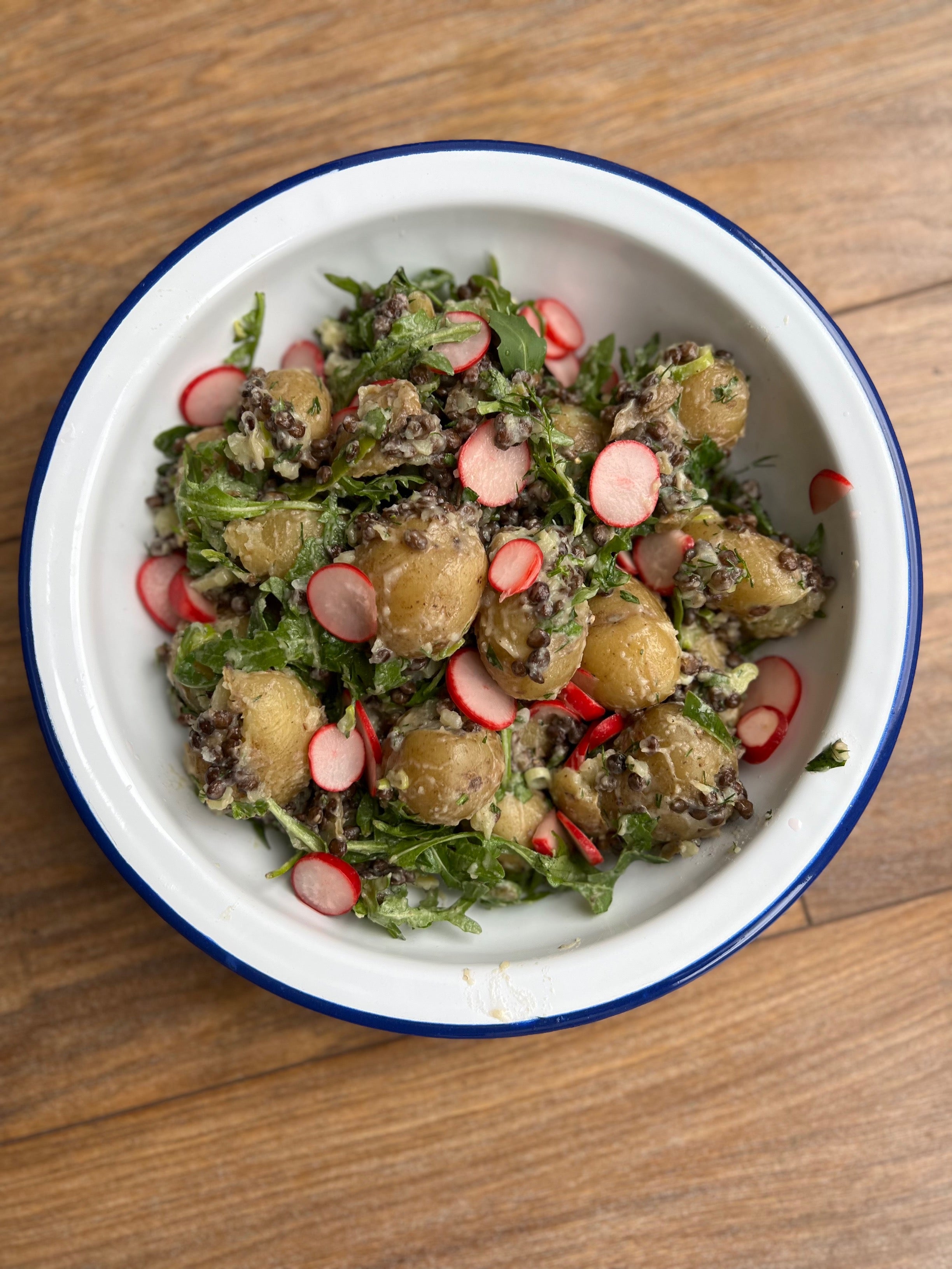 Hearty Puy Lentil, Rocket & Potato Salad | Merchant Gourmet