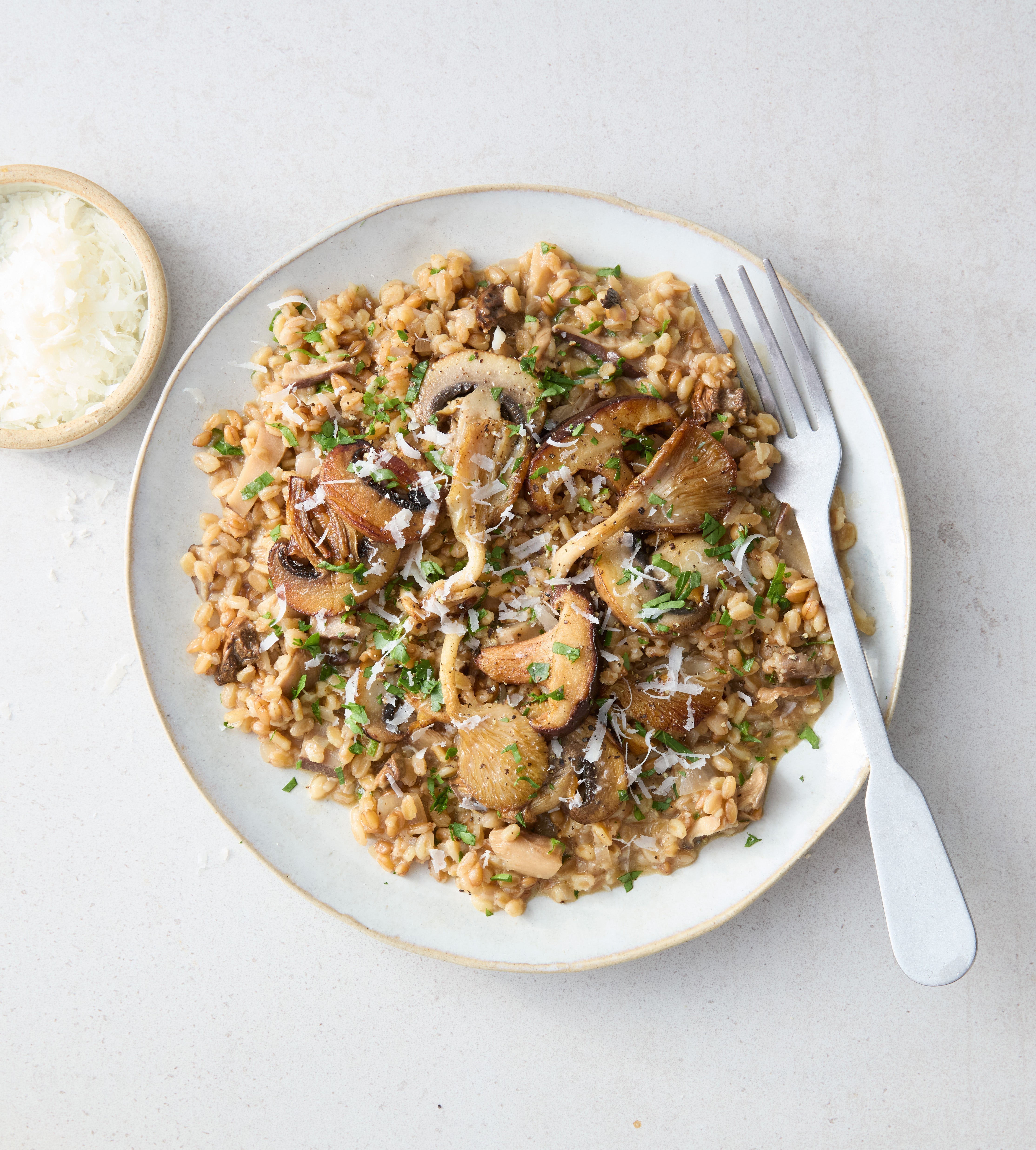 Spelt & Mushroom Risotto - Merchant Gourmet