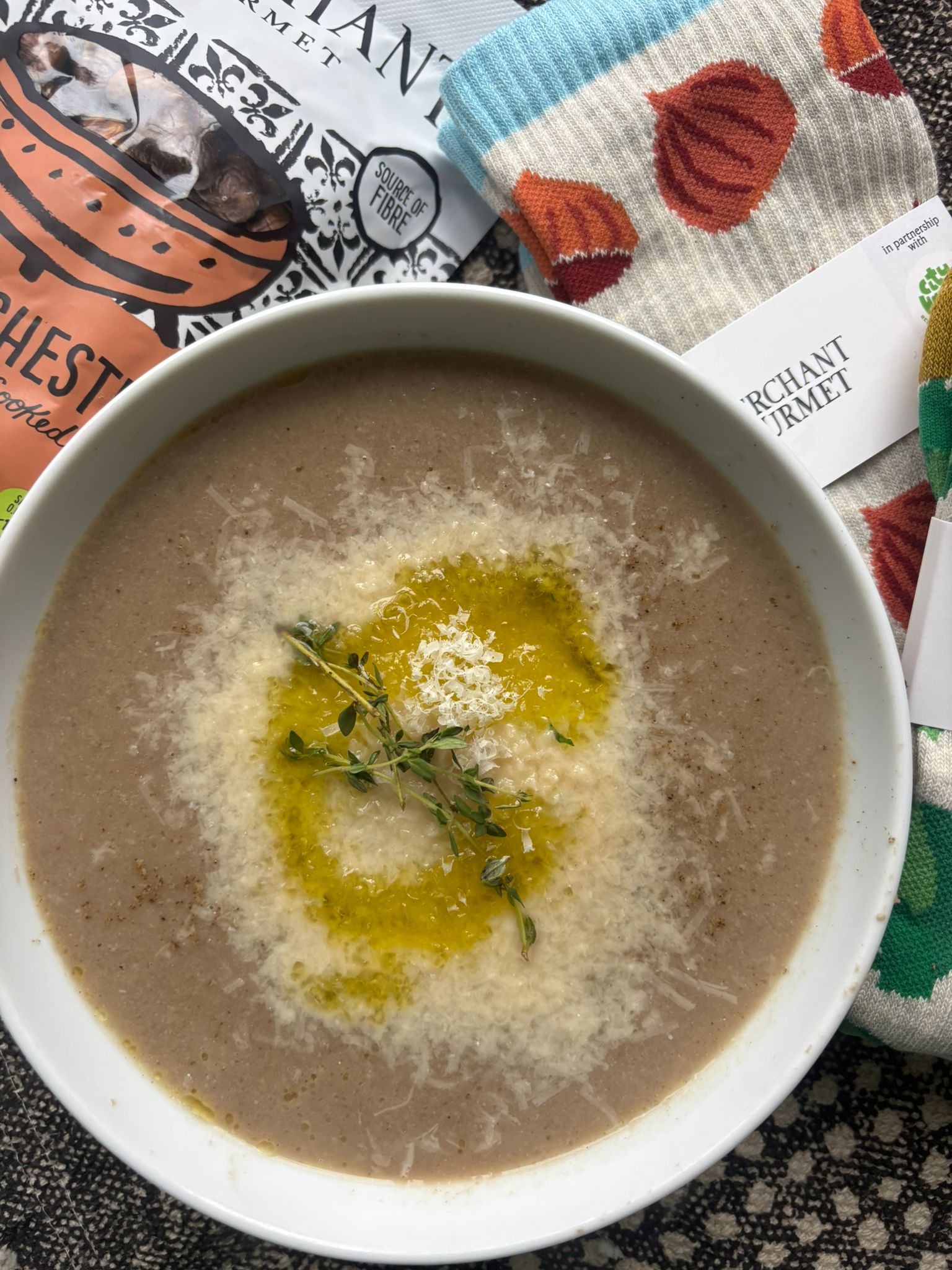 Chestnut & Mushroom Soup | Merchant Gourmet
