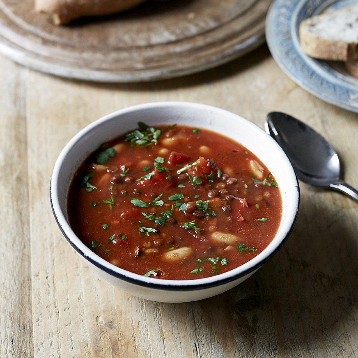 Hearty Cajun Bean & Lentil Soup | Merchant Gourmet