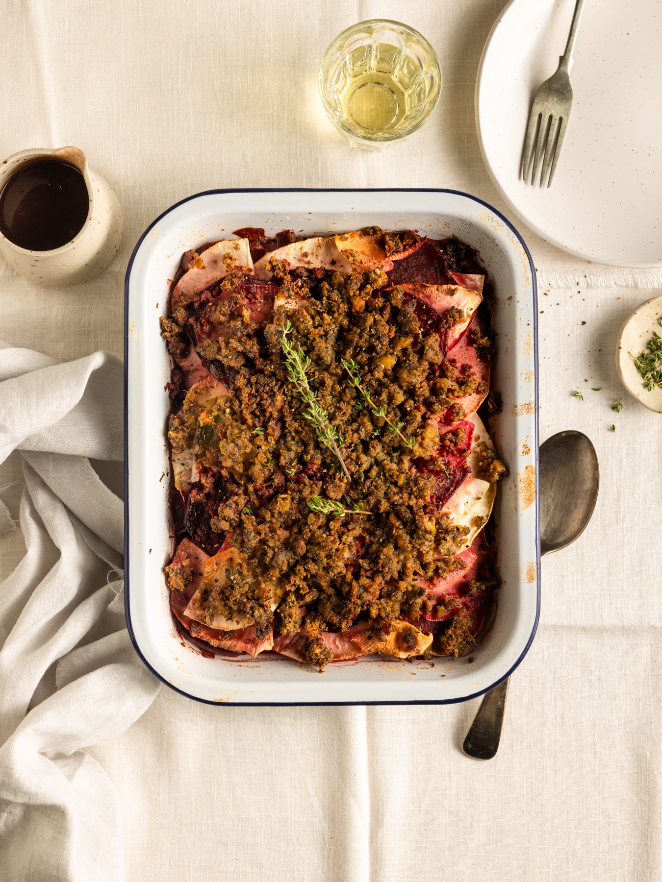 Comforting Root Veg Bake with Stuffing | Merchant Gourmet
