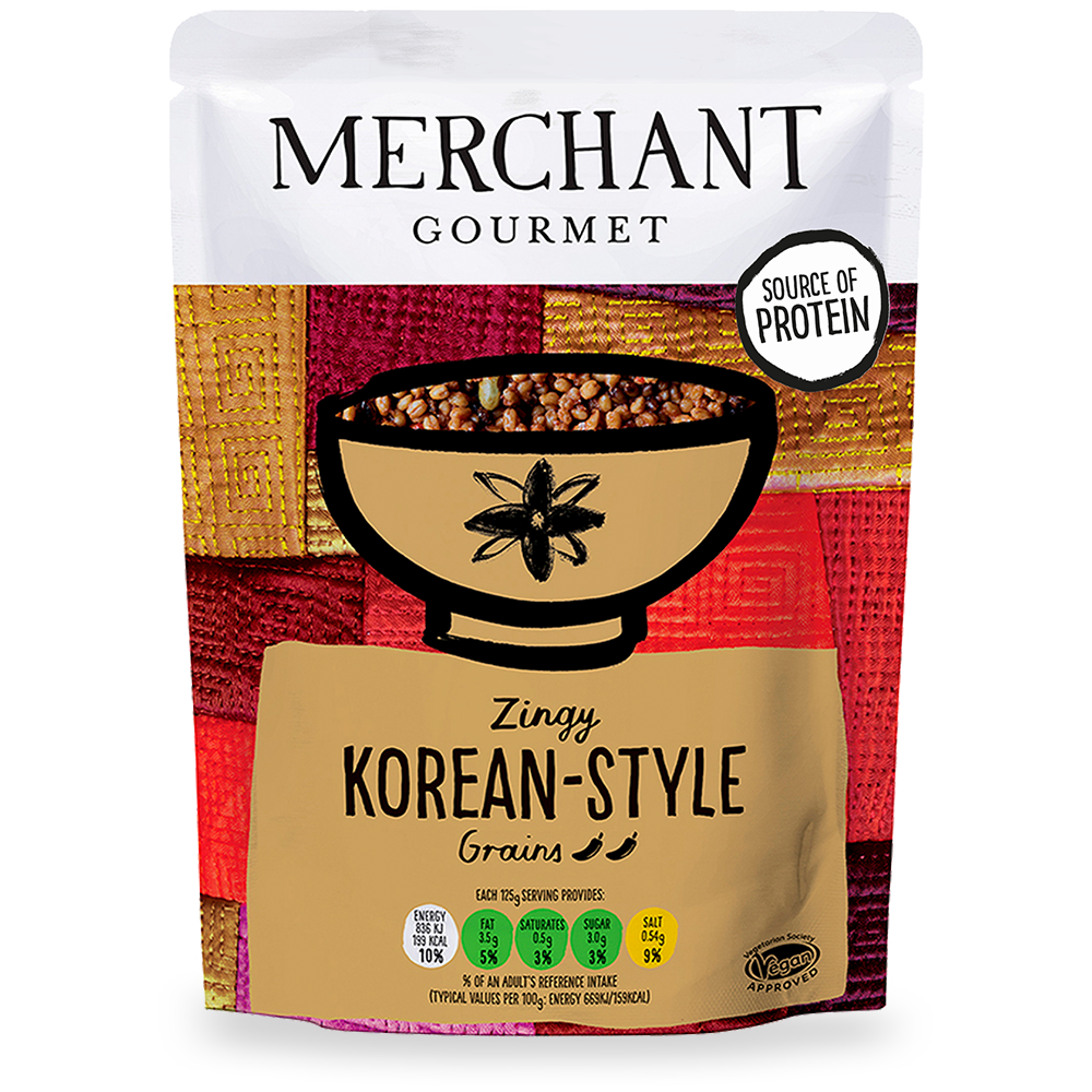 Zingy Korean-Style Grains by Merchant Gourmet